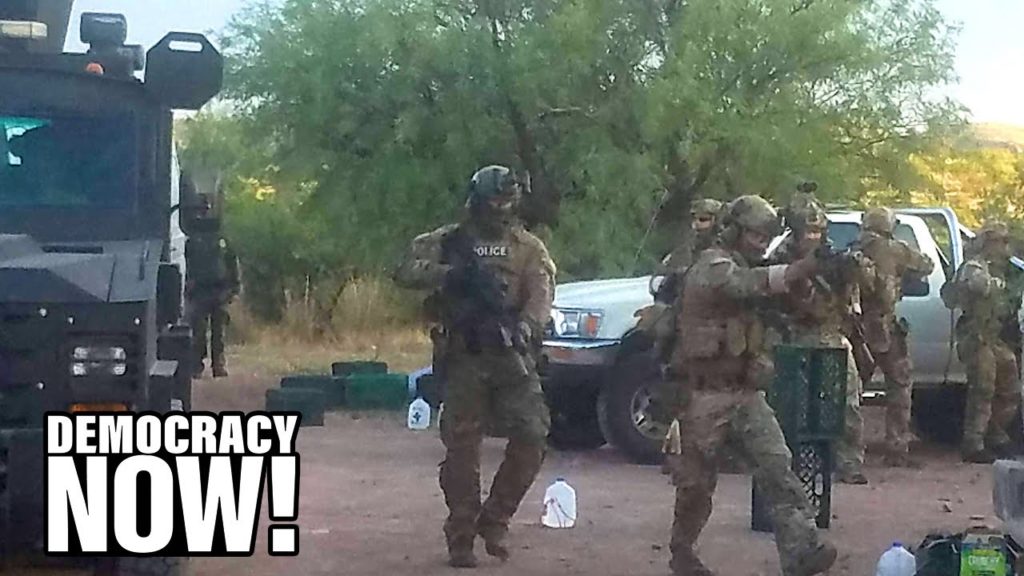 Militarized BORTAC Border Patrol Raids & Ransacks Medical Camp on U.S ...